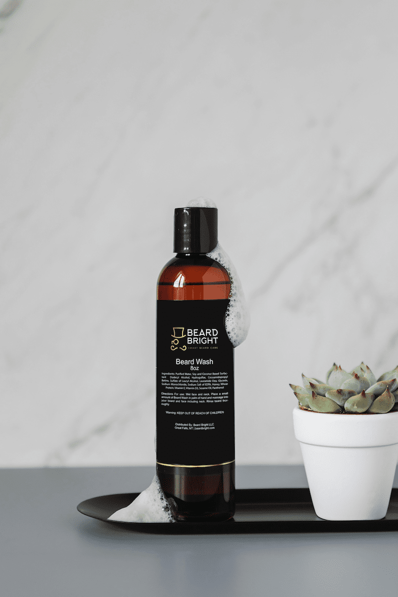 Beard Wash | All-Natural, Genius-Inspired | Beard Bright